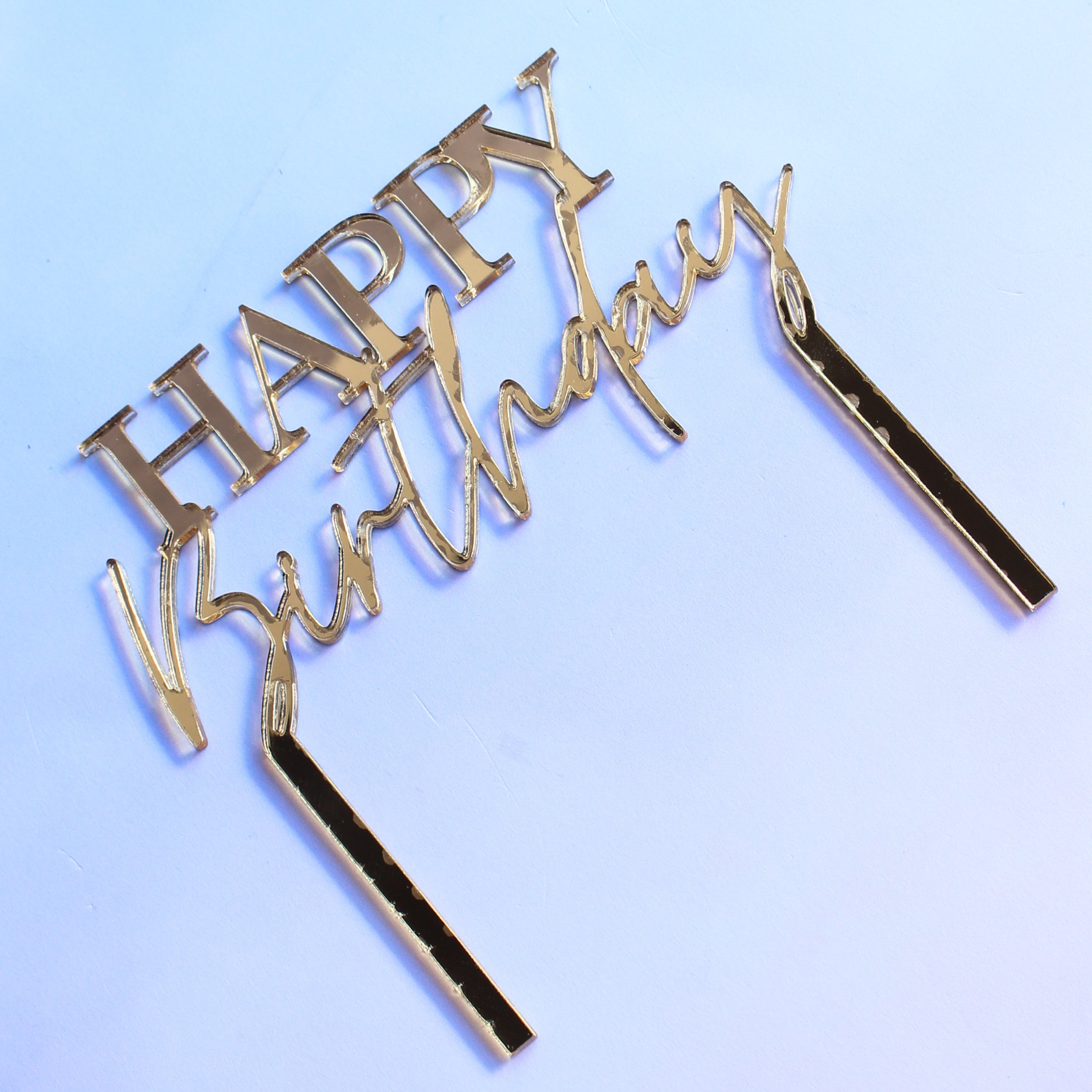 Cake Topper: HAPPY BIRTHDAY – NOM NOM
